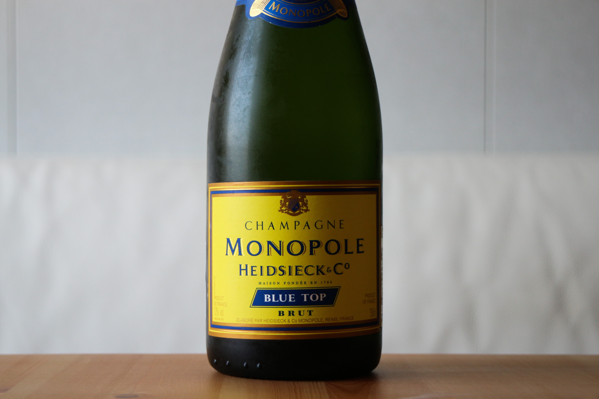 CHAMPAGNE MONOPOLE HEIDSIECK & C° Blue Top NV – 湯大帥非型日誌