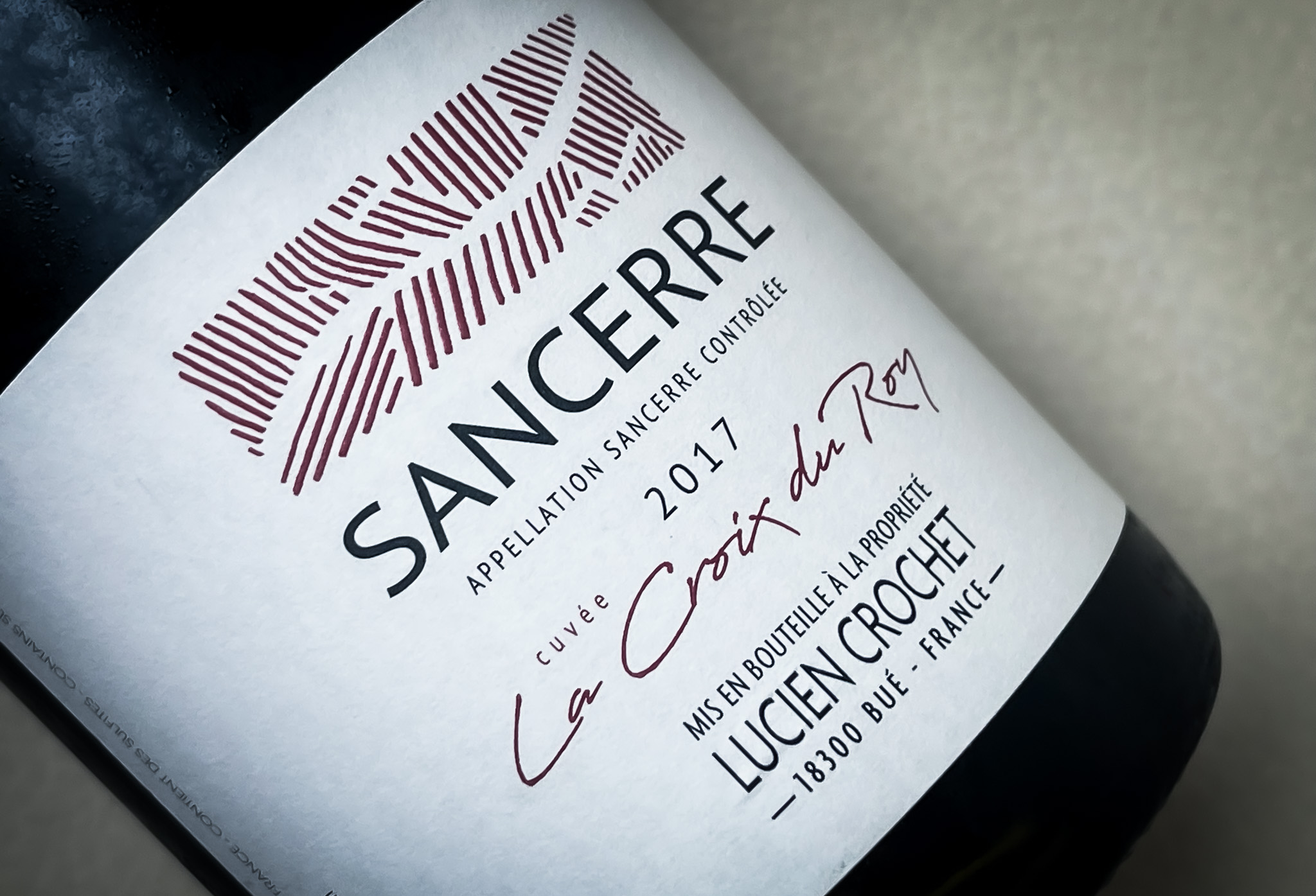 DOMAINE LUCIEN CROCHET SANCERRE ROUGE “LA CROIX DU ROY”2017 – 湯大帥非型日誌